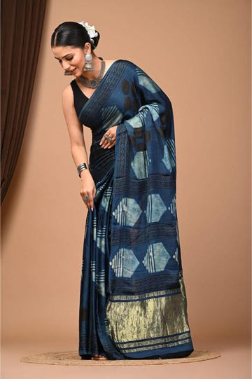 Vegan Silk Sarees – tagged "minimal saree" – Ranga Chakra